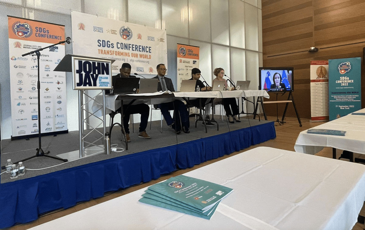 SDGs CONFERENCE 2022: PANEL SESSION 1 | Global State of Peace and Conflict Resolution - UNGA ...