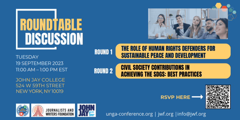 ROUNDTABLE DISCUSSION 2023 - UNGA Conference