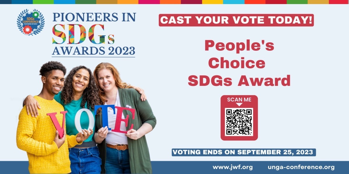 Pioneers in SDGs Awards Nominees - UNGA Conference